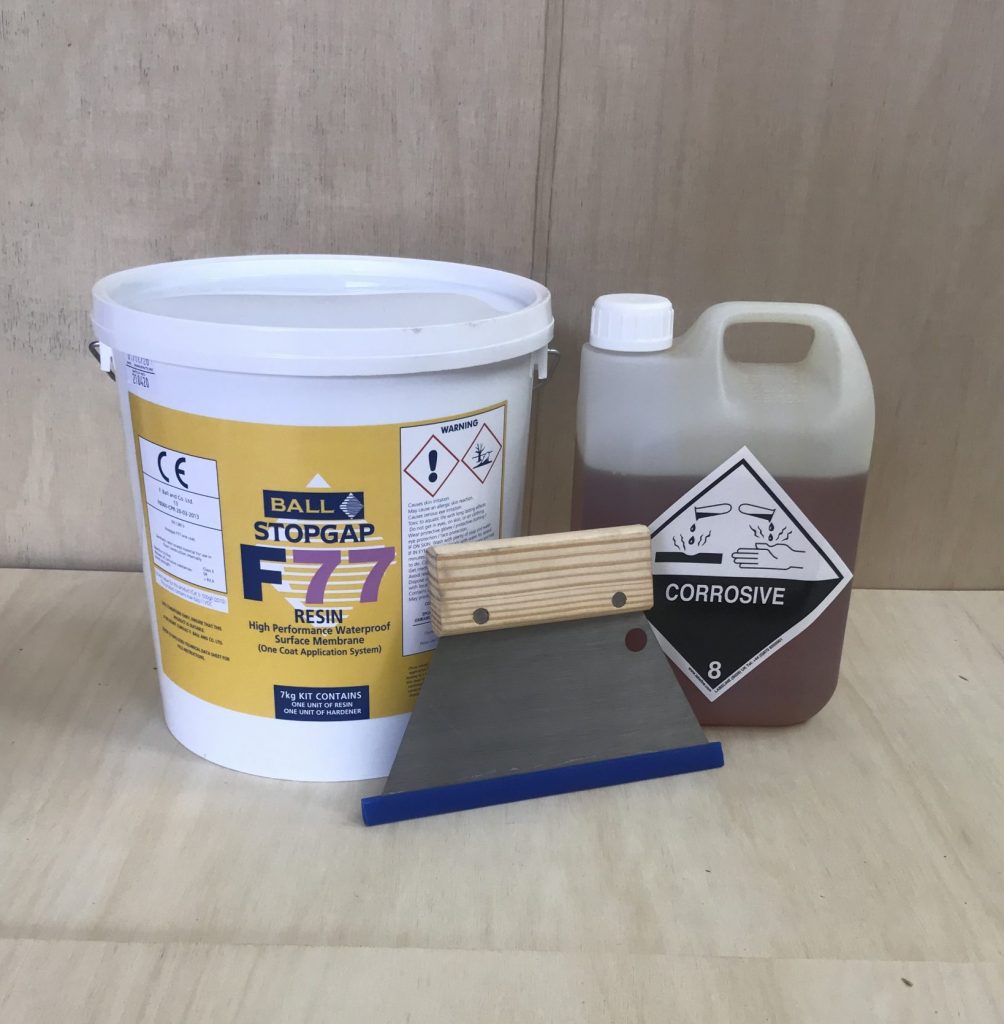 Stopgap F77 Waterproof Surface Membrane, Manufactured by F.Ball & co ...