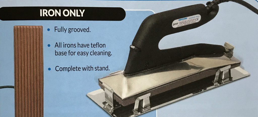 Janser Heat Bond Carpet Seaming Iron - GJ Flooring Supplies